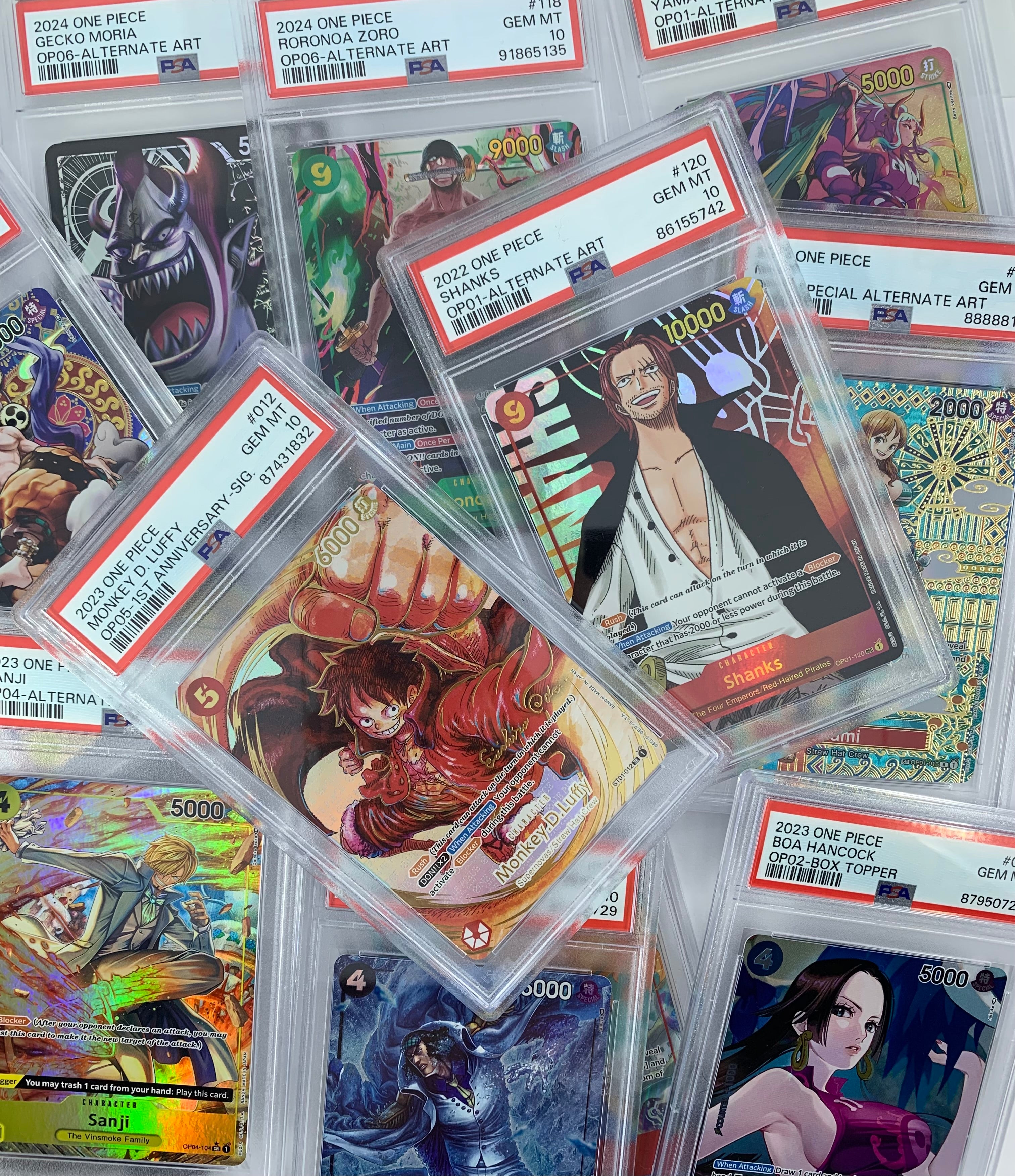 One Piece Slabs – PokeMegaman Warehouse